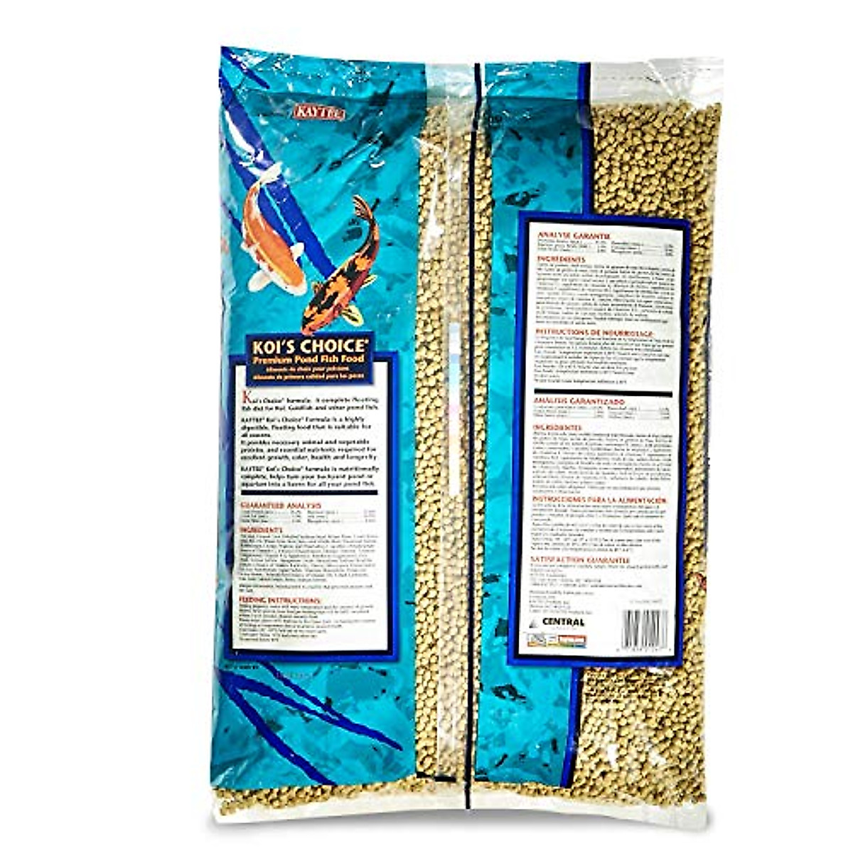 Kaytee Koi's Choice Koi Floating Fish Food, 10 Pound