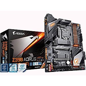 GIGABYTE Z390 AORUS PRO Wi-Fi (Intel LGA1151/Z390/ATX/2xM.2 Thermal Guard/Onboard AC Wi-Fi/RGB Fusion/Gaming Motherboard)