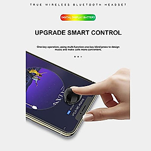 Loluka Invisible Earbuds Mini Hidden Wireless Tiny Earbuds for Small Ears Bluetooth 5.0 Smallest for Music Nude