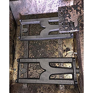 Wondjiont 2pack Cast Iron Grill Burners, Replacement for Select DCS 27, 27 Series and Lynx Gas Grill Models (16" x 6 1/4)