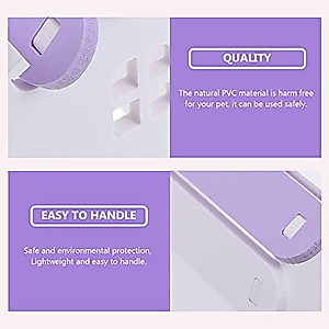 balacoo Hamster Hut Assemble Ecological Hut Deluxe Villa Slide Exercise Toys for Hamster Rat Gerbil Hamster Slide Hamster Castle