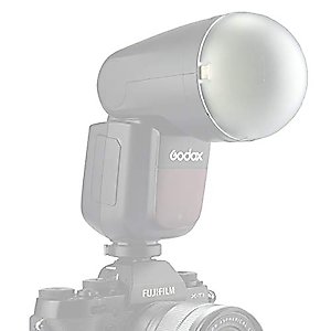 Godox AK-R11 Dome Diffuser, Compatible for Godox H200R Round Flash Head, Godox V1 Flash Series, V1-S, V1-N, V1-C, AD200 Pro, AD200
