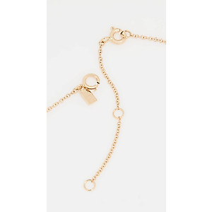 EF Collection Women's Necklace Chain Extender, 14k Yellow Gold, One Size