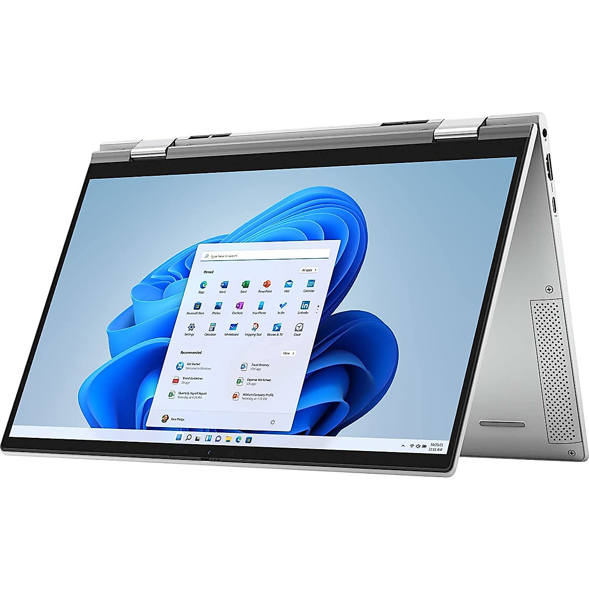 Dell Inspiron 7000 13.3" FHD 2-in-1 Touchscreen Laptop,11th Generation Intel Core i5-1135G7,8GB RAM, Backlit Keyboard, Windows 10 Home, Silver (8GB RAM | 1TB SSD)