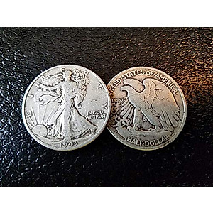 Old U.S. Silver Coins 5 Coin Collection Set - Indian Head Cent, Buffalo Nickel, Mercury Dime, Standing Liberty Quarter, Walking Liberty Half Dollar Various Mint Marks Fine and Better