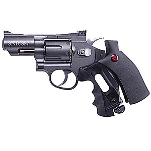 Crosman SNR357 Snub Nose .177-Caliber Pellet/ BB CO2-Powered Revolver