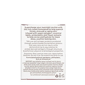 Pacifica Vegan Collagen Overnight Recovery Cream 1.7 oz