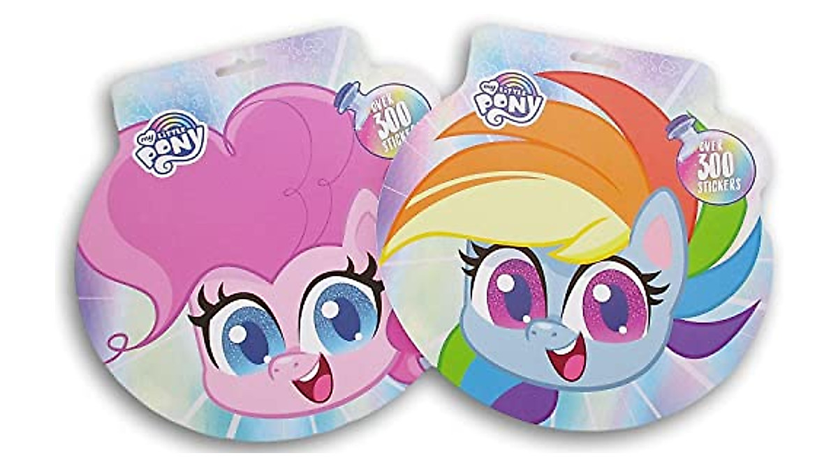 Rainbow Dash & Pinkie Pie Sticker Book Bundle - 600 Stickers