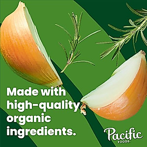 Pacific Foods Low Sodium Organic Free Range Chicken Broth, 32 oz Carton (Case of 12)