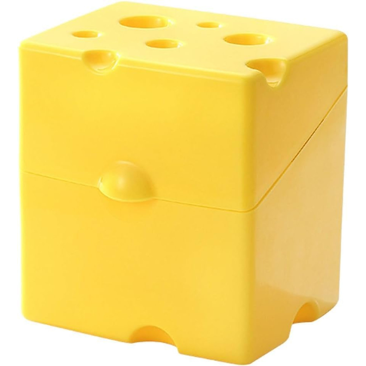 IbErsacs Sliced Cheese Storage Container Plastic Butter Block Cheese Slice Storage Box with Flip Lid Cheese Slice Holder Sliced Cheese Saver Keeper for Refrigerator Food