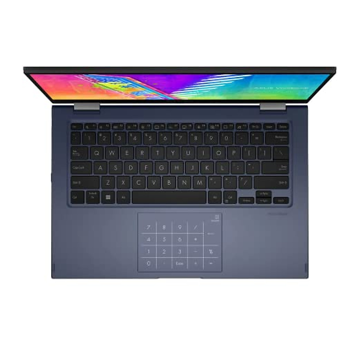 ASUS 2022 VivoBook Go 14 Flip Thin and Light 2-in-1 Touch Laptop, Intel Celeron N4500 Processor, 4GB RAM, 64GB eMMC Flash Memory, Intel HD Graphics, HD Webcam, Quiet Blue, Win 11 S, 32GB USB Card
