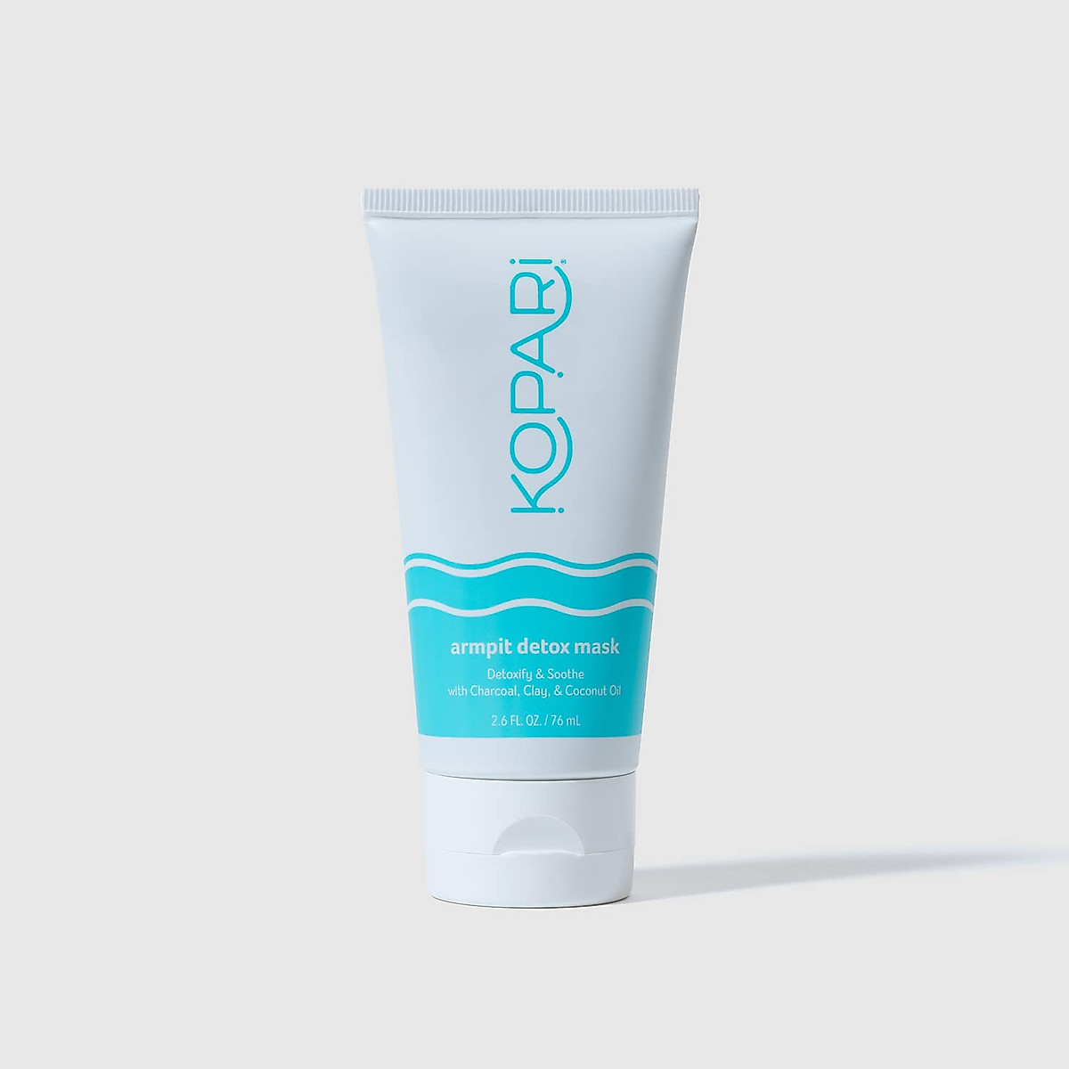 Kopari ArmPit Detox Mask | Helps Aid The Transition To Using Natural Deodorant | Bamboo, Charcoal and Bentonite & Kaolin Clays | Underarm Detoxifying Mask | Neutralize Odor & Purify Pores