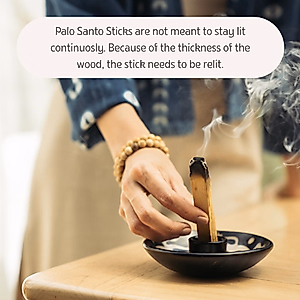 Luna Sundara Palo Santo Smudging Sticks High Resin Palo Santo from Ecuador - Wild Harvested Smudging Sticks