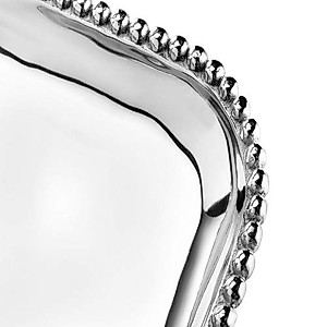 Mariposa Pearled Rectangular Platter