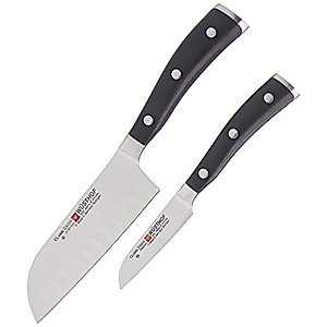 Wusthof Classic IKON Mini Asian Set, One Size, Black, Stainless