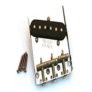 Fender American Vintage '62 Tele Custom Bridge Assembly with Pickup - Nickel