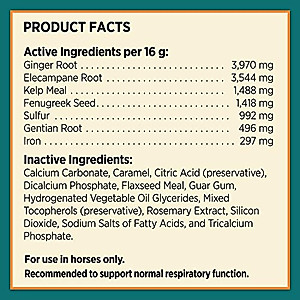 Farnam Cough Free Horse Cough Supplement Pellets, Provides Respiratory Support for Horses with Seasonal Allergies or Stable Cough, 2.5 pounds, 70 Day Supply
