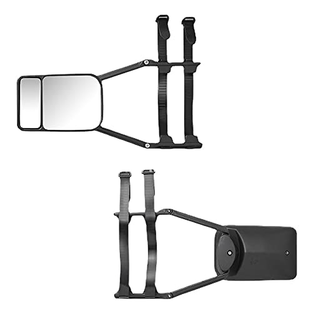 CYDZSW Car Tow Mirrors,RV Leveling Blocks Rear View Side Clip on Mirror Extensions,Tow Truck Towing Accessories(1PCS)
