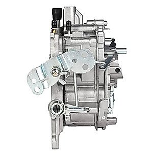 4 Barrel Carburetor Carb For 1901R Rochester Quadrajet 4MV Chevy 1966-1973 - Summit Jegs Divorced Choke 1901-GG 4-BBL, Replace for Corvettes 1975-1979 750 CFM Vacuum Secondary Durable