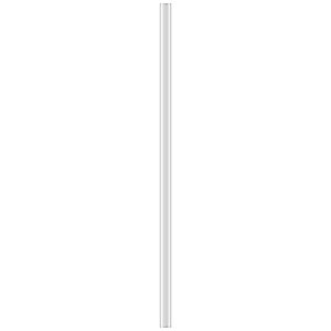 Modern Contemporary Style Outdoor Lighting Post Pole Handsome White Aluminum 84" Glass for Exterior House Porch Patio Outside Deck Garage Garden Driveway Home Lawn Walkway - John Timberland