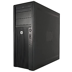 HP Z420 Workstation, Quad Core Xeon CPU upto 3.8GHz CPU, 16GB DDR3 RAM, New 240GB SSD & New 1TB HDD, Windows 10 Pro, USB 3.0, Nvidia Quadro 2000 1GB Video Card, WiFi (Renewed)