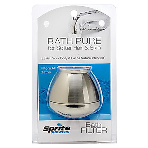 Sprite Showers BB-BN Ball Bath Filter, Brushed Nickel