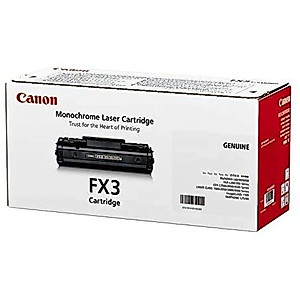Canon FX3 1557A002BA LaserClass 2050P 2060 2060P 300 Toner Cartridge (Black) in Retail Packaging