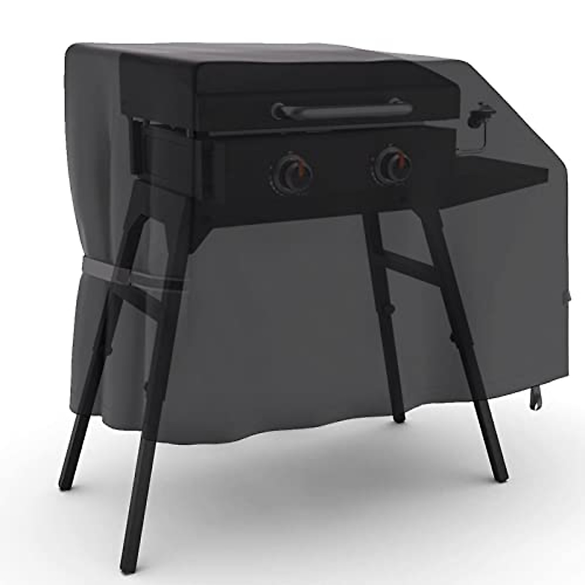 iCOVER 600D Griddle Cover for Blackstone 22 inch 17 inch Griddle with Hood and Stand, Waterproof Heavy Duty 600D Barbecue Cover Grill Cover for Blackstone 17" 22" Griddle