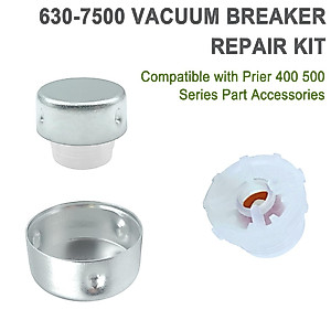 630-7500 Vacuum Breaker Repair Kit Compatible with Prier 400 500 Series Part Pressure Vacuum Breaker Outside Faucet Wall Hydrants Accessories,Also for Mansfield 400 500 Wall Hydrants (Gray-2Pack)