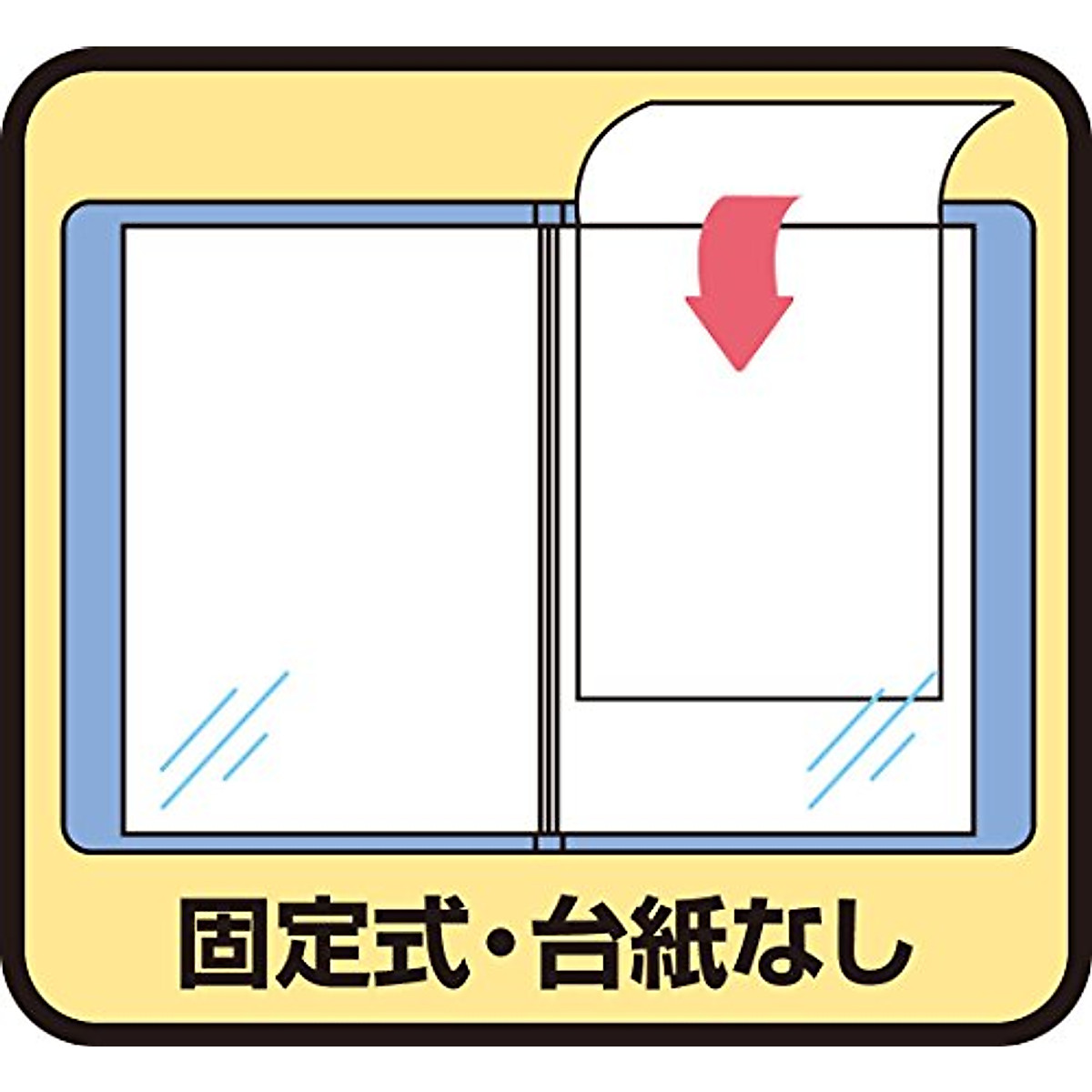 King Jim Simpleys 186-3TSP Clear File, A4, 60 Pockets, Transparent