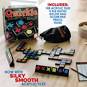 Mindware | Qwirkle Collector's Edition | Family Game | Ages 6+ | 2-4 Players | 45 Minutes Playing Time