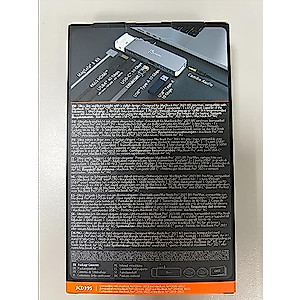 j5create 4K60 Elite Pro USB4 Hub- 4K60 HDMI, USB4 @40Gbps, 2X USB-A 3.2 Gen 2 Ports, USB-C 3.2 Gen 2 Port, Gigabit Ethernet, Designed for MacBook 2021/2022 Pro/Air (JCD395)