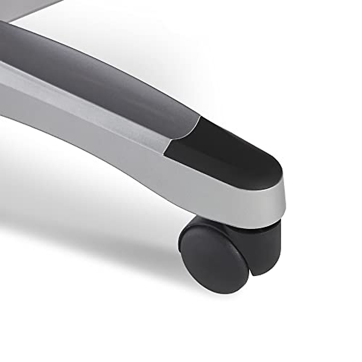 Serta Executive Office Padded Arms, Adjustable Ergonomic Gaming Desk Chair with Lumbar Support, Faux Leather and Mesh, Black