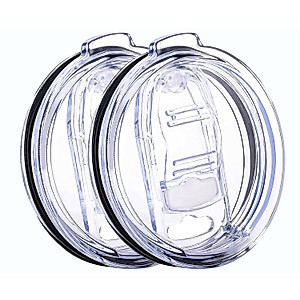 20 oz Tumbler Replacement Lids Compatible with yeti Lids 20 oz Replacement Lid 10 oz Lowball Lid, 10 oz Mug Lid and Other Replacement Lids for Tumblers(2 Pack)