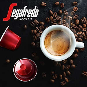 Segafredo Zanetti Encore Espresso Capsules, Medium-Dark Roast, Intensity 10, Compatible with Nespresso Original Machines, 10 Count Aluminum Pods