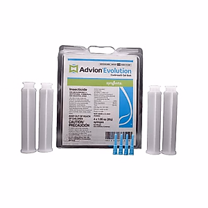 Syngenta - Advion Evolution Cockroach Gel 4 Tips, 4 plungers, 4 Tubes