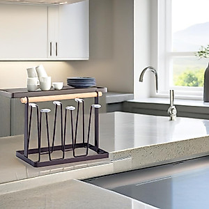 HERCHR Bottle Drying Rack, Cup Drying Rack for Kitchen Water Bottle Drying Rack Cup Drying Rack for Bottles Bottle Drying Rack Baby Bottle Rack Bottle Drying Rack Space Saving Bottle Rack Dryer