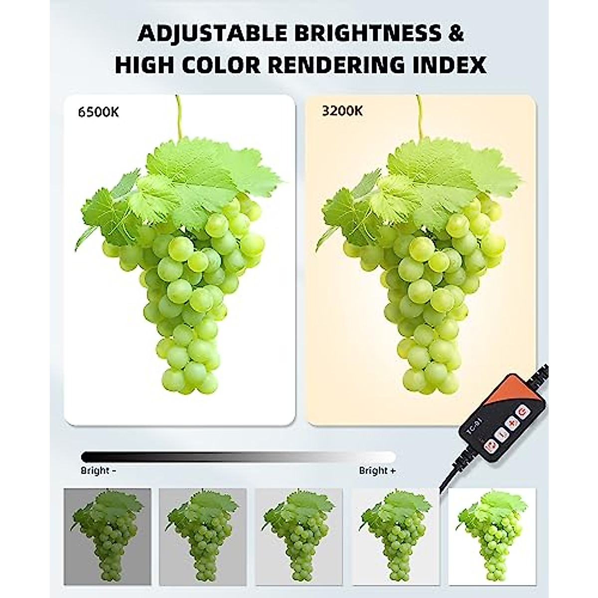 SAMTIAN Upgrade 8 Backdrops Light Box, 12" Shooting Tent with 120 LED Lights Photo Studio Light Box Photography with Reflection Board & Diffuser for Small Size Product Photography