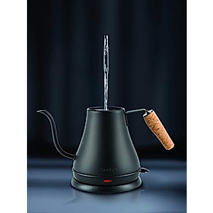 Bodum 11883-57US Melior Gooseneck Electric Water Kettle, 27 Ounces, Matt Chrome