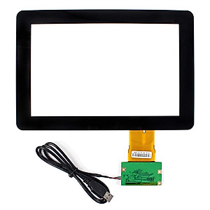 VSDISPLAY 10.1" Capacitive Touch Screen with USB Controller Fit for 10.1" LCD Screen, Such as M101NWWB LP101WX1 B101EW05 VVX10T025J00