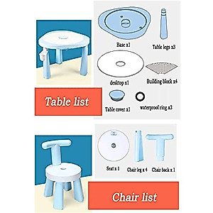 Walnut Environmental Protection Material Kindergarten Table and Chair Structure Firm Children's Toy Small Table and Chair Set Non-Slip
