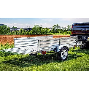 Detail K2 MMT5X7G 5 ft. x 7 ft. Multi Purpose Utility Trailer Kits (Galvanized)