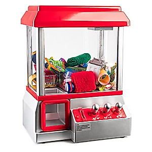 Smart Novelty Mini Claw Machine for Kids - Arcade Candy Claw Machine for Adults & Kids - Kids Claw Machine, Arcade Candy Machine with Music & Lights Suitable for Ages 3 and Up