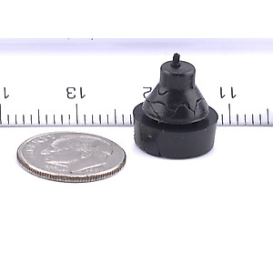 Generic Rubber Feet for American Woman Crock Pot Push In Black Silicone 4 Per Pack, KF-TNF8 Bumper