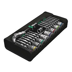 Wera 8100 SB 6 SPEED 3/8 29 PC 3/8" DRIVE METRIC