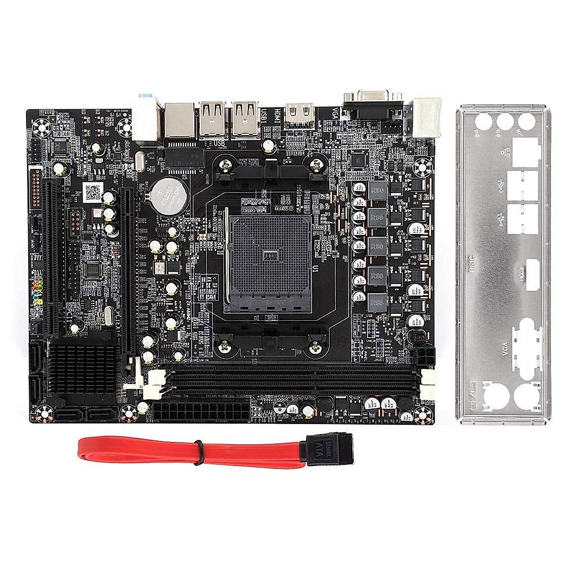 for AMD DDR3 1333/1600/1866/2133MHz 4G/8G A88 Desktop Computer Motherboard,FM2/FM2+CPU Interface Mainboard,All Solid State 5-Phase Power Supply,HDMI Interface,Integrated Sound Card