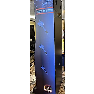 Heavy Duty Electronic Non Coin Operated Take Aim Dart Machine with 23" Monitor