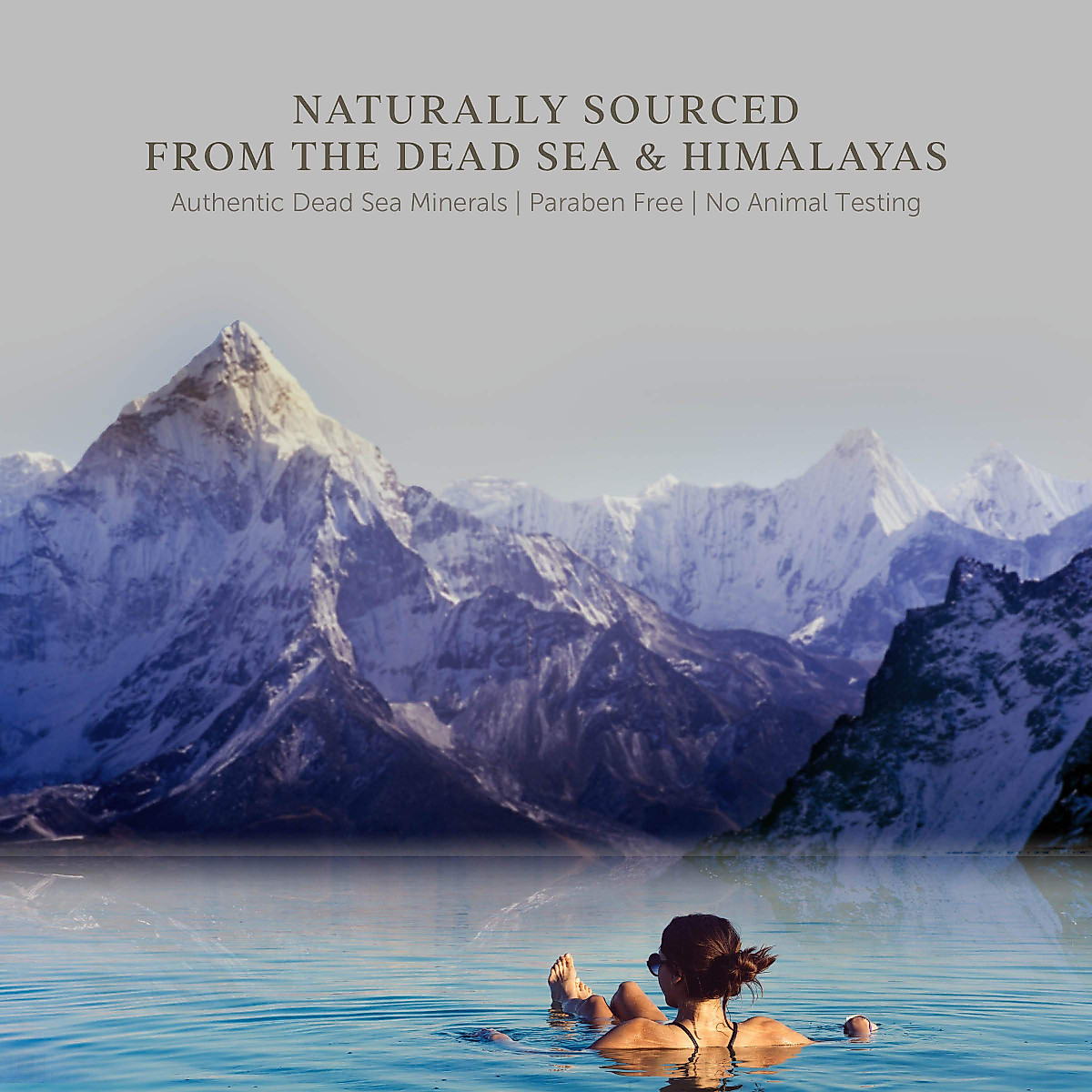 Valentines Gifts for Him, Dead Sea Minerals Spa Gift Box for Women & Men, Self Care Kit, Pink Himalayan Rocks, Dead Sea Bath Salt, Body Scrub & Mud Mask - Birthday, Thank You, Anniversary Gift for Her