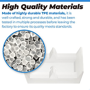 PalpitateC Framed Sliding Shower Door Opaque Bumpers for Sliding Shower Door and Sliding Tub Enclosure Systems, Shower Door Bumpers for Glass Sliding Moving Doors, 2 Pc Shower Door Replacement Parts