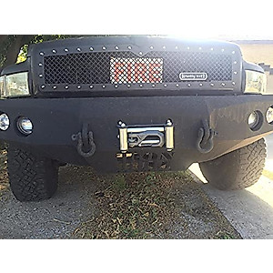 HFT BADLAND 12000 Lb. Winch Hook (6 Ton) Ultra Strong Forged High Strength Alloy Steel Winch Hook Clip 1-1 12 inch Capacity Latch